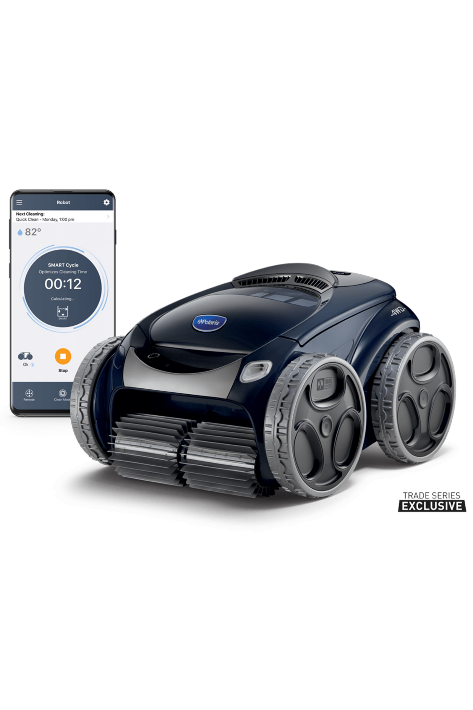 POLARIS Alpha iQ+ Robotic Pool Cleaner with Caddy - Simplified Pools